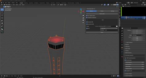 Impossible To Export The Ambient Lights Issue AsoboStudio GlTF Blender IO MSFS GitHub