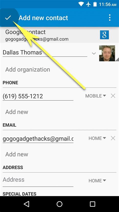 Android Basics How To Add Or Import Contacts Android Gadget Hacks