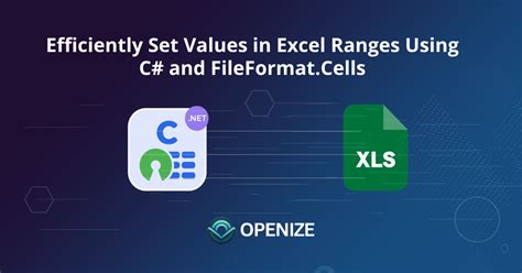 Tự động Hóa Các Tác Vụ Excel Trong C Với Fileformatcells Đặt Giá Trị