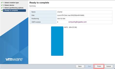 Install VSphere VCenter Server Appliance Using Linux ComputingForGeeks