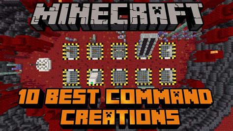 10 Best Minecraft Command Block Creations 1 16 Youtube