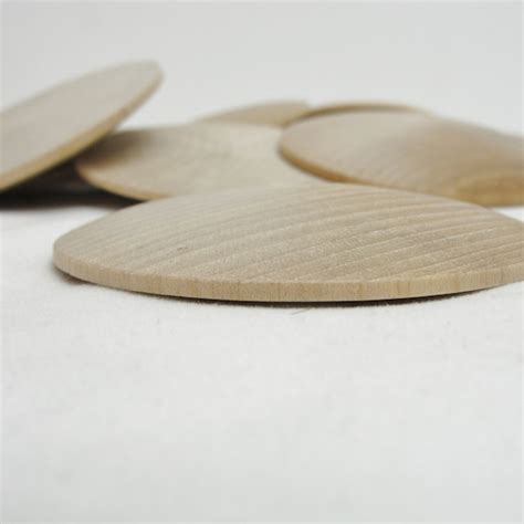 Domed Wooden Circles Etsy