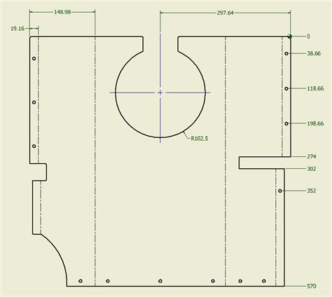 drawing the inventor flat pattern