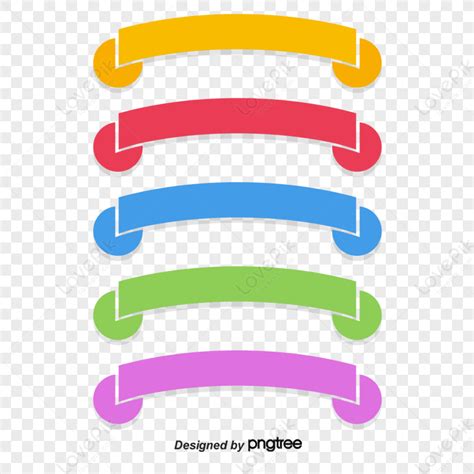 배너제목상표스크롤 Png 일러스트 무료 다운로드 Lovepik