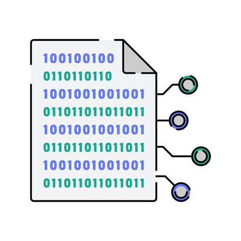 Binary Code Icon Illustration 51188413 Vector Art At Vecteezy