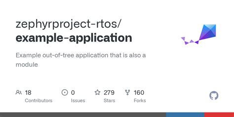 Github Zephyrproject Rtosexample Application Example Out Of Tree Application That Is Also A