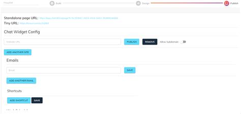 In Bot Builder Design Your Flow And Click Publish In The Pop Up