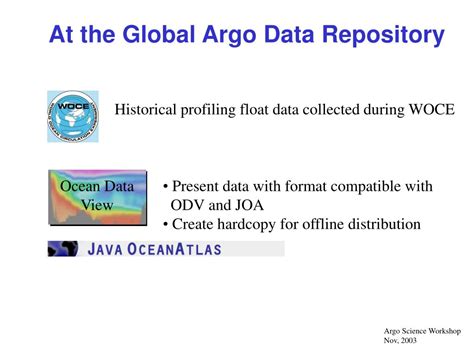 PPT The Argo Data System PowerPoint Presentation Free Download ID