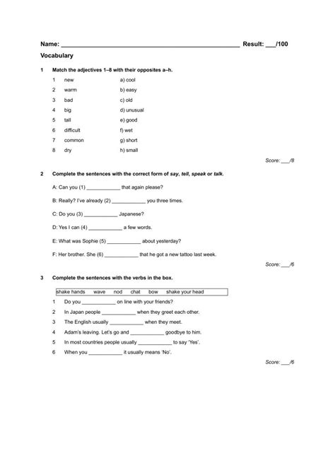 Initial Test 3rd Cse Worksheet Live Worksheets