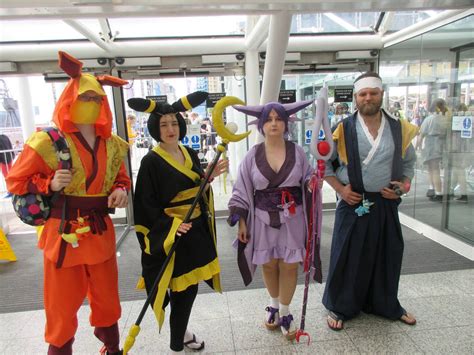 Pokemon Gijinka Eevee Evolutions By Akuma74 On Deviantart