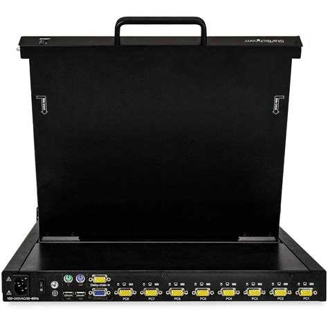 Startech Com Port Rackmount KVM Console W CablesIntegrated KVM Switch W LCD U LCD KVM