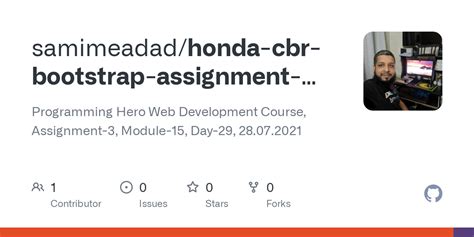 Github Samimeadadhonda Cbr Bootstrap Assignment Samimeadad