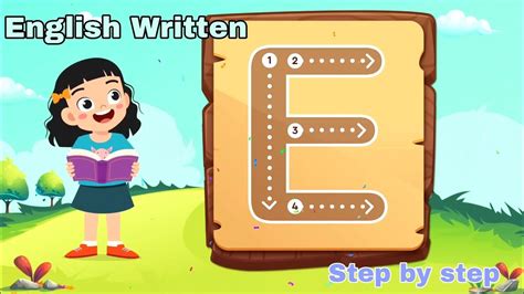 How To Write English Alphabet Step By Step And Learning Youtube