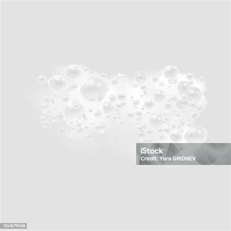 3d 거품 물 흰색 배경에 비누 거품이있는 물 벡터 그림입니다 공중 뷰에 대한 스톡 벡터 아트 및 기타 이미지 공중 뷰 불기 3차원 형태 Istock