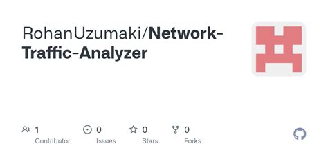 github rohanuzumaki network traffic analyzer