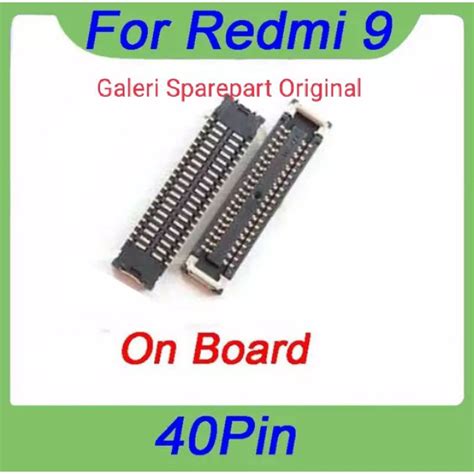 Jual Konektor LCD PCB Main Board Untuk Xiaomi Redmi A Konektor FPC Tampilan LCD Pin Flex