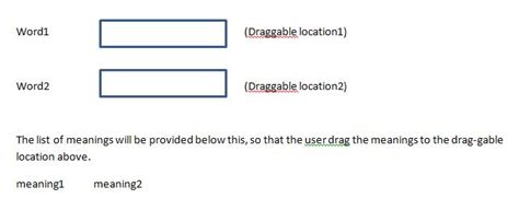 Javascript Create Word Meaning Html Page Using Hmtl5 And Compare