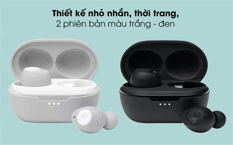 Tai nghe Bluetooth True Wireless JBL T115TWSWHTAS - giá rẻ, chính hãng