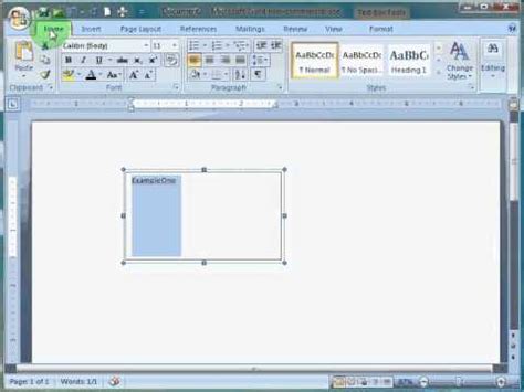 Create Text Box In Word Sensepasa