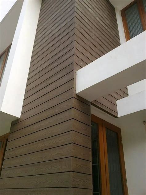 Wpc Wall Cladding At ₹ 360square Feet Exterior Wall Cladding In