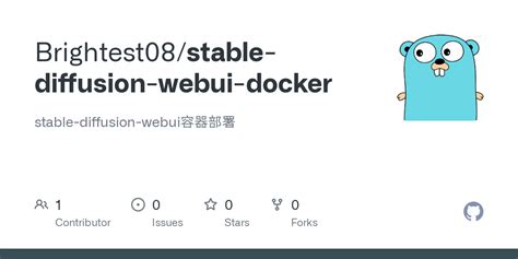 Github Brightest Stable Diffusion Webui Docker Stable Diffusion Webui