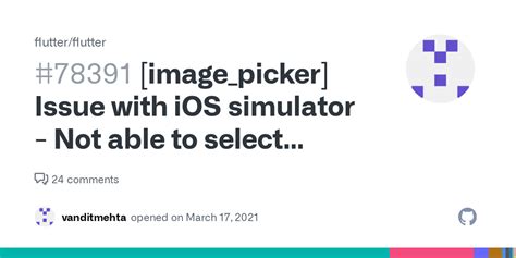 [image picker] issue with ios simulator not able to select image on