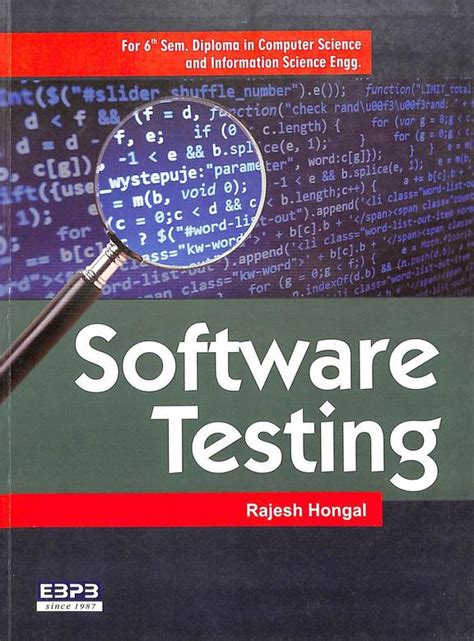 Buy Software Testing For 6 Sem Diploma In Computer Science And Information Science Engineering