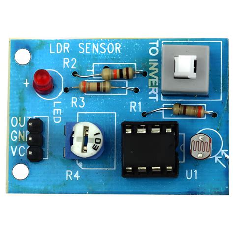 LDR Light Sensor Module With Day Night Invert Logic Stemvolt In