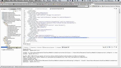 wsdl example consuming on ecplise using apache cxf 2 x youtube