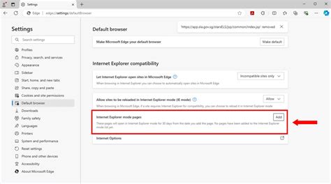 deactivating internet explorer mode on microsoft edge guide