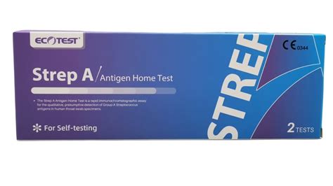 Strep A Home Twin Test Kit Ecotest Home Test Kits Access Diagnostics