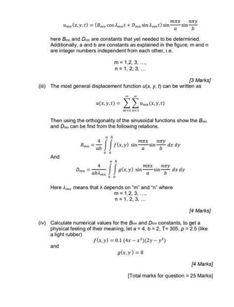 question 8 a by using the method of separation of