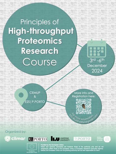 Principles Of High Throughput Proteomics Research Course 3rd 6th