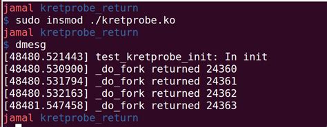 Debugging Linux Kernel Using Kretprobes Getting Function Return Value