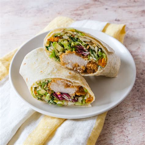 Short Cut Spicy Thai Chili Chicken Mango And Chopped Salad Wrap Safeway