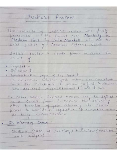 Judicial Review Pdf