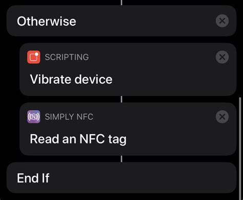 Reading Nfc Tag During Shortcut Info In Comment Rshortcuts