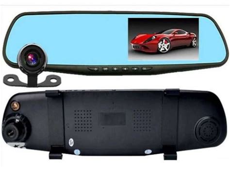 Зеркало Заднего Вида с Видеорегистратором DVR 002924 с Выносной Камерой ...