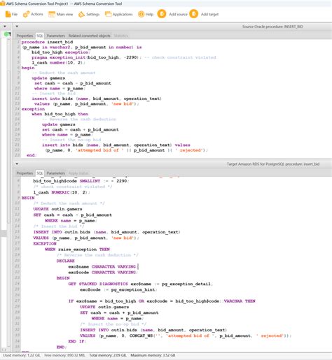 Stored Procedures And Exception Handling When Migrating From Oracle To