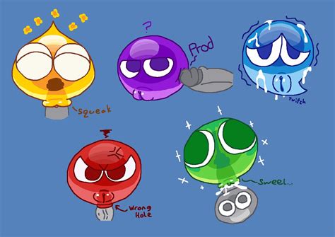 Rule 34 Anal Angry Blue Puyo Blue Vulva Bodily Fluids Cross Popping