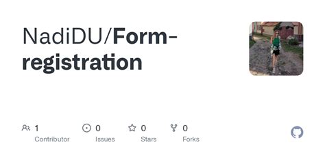 Github Nadidu Form Registration