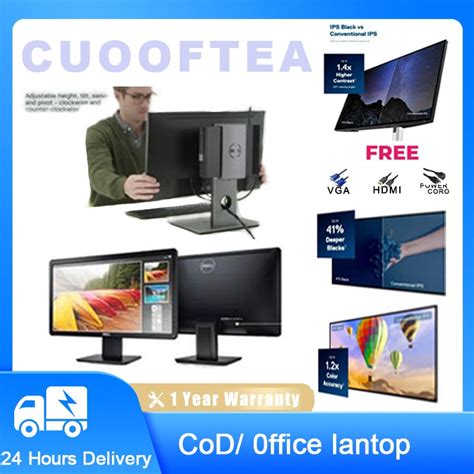 27 24 23 22 20 19 17 Inch Assorted Brand Original Computer Monitor For Computer Pc Desktop