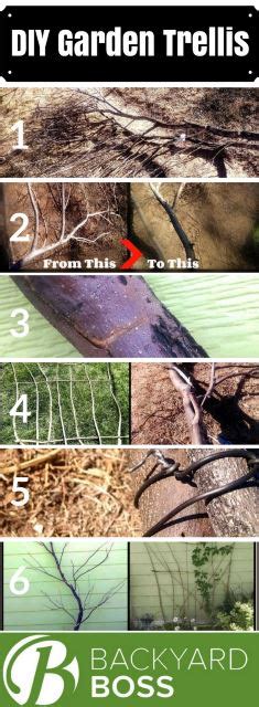 How To Make Your Own Rustic Trellis DIY