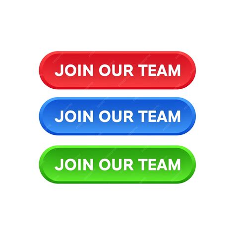 premium vector join our team button join our team ecommerce buttons