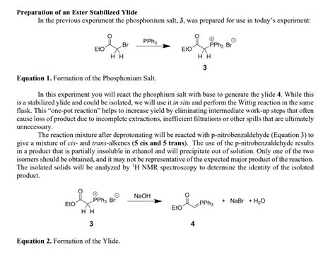Solved Prelaboratory Reading Known For Its Simplicity And Chegg