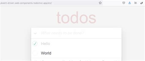 Build An Event Driven Todomvc App With 8 Lightweight Vanillajs Web Components Dev Community