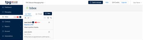 Inbox Tpg Telecom Messaging Hub