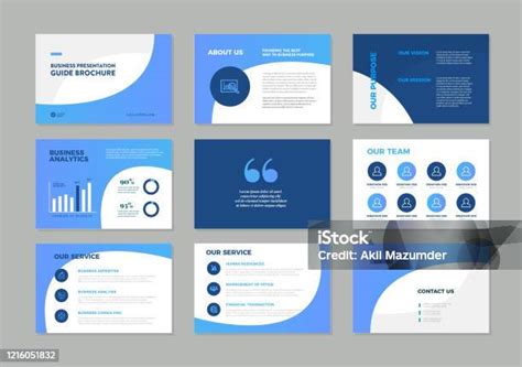 가로 벡터 비즈니스 파워 포인트 기조 연설 가이드 템플릿 브로셔 모임에 대한 스톡 벡터 아트 및 기타 이미지 모임 연례 행사 디자인 Istock