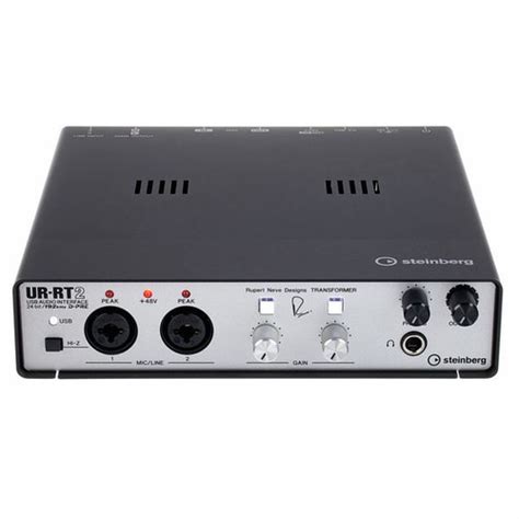 Steinberg Ur Rt2 Usb Audio Interface With 2 Rupert Neve Transformers