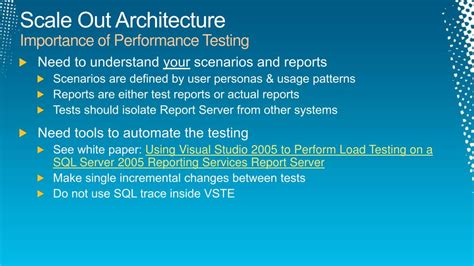 Ppt Scale Out Deployment Of Microsoft Sql Server Reporting Services